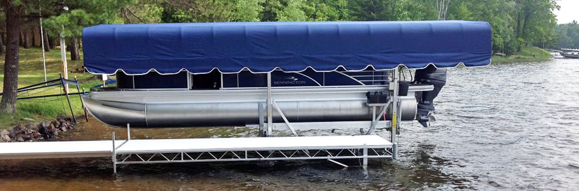 Boat Lifts | Lakeside Dock & Lift Sales | Year-Round Docks & Lifts Expert